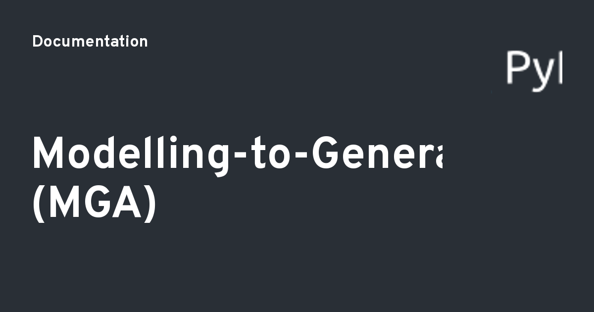 Modelling-to-Generate-Alternatives (MGA) - Documentation