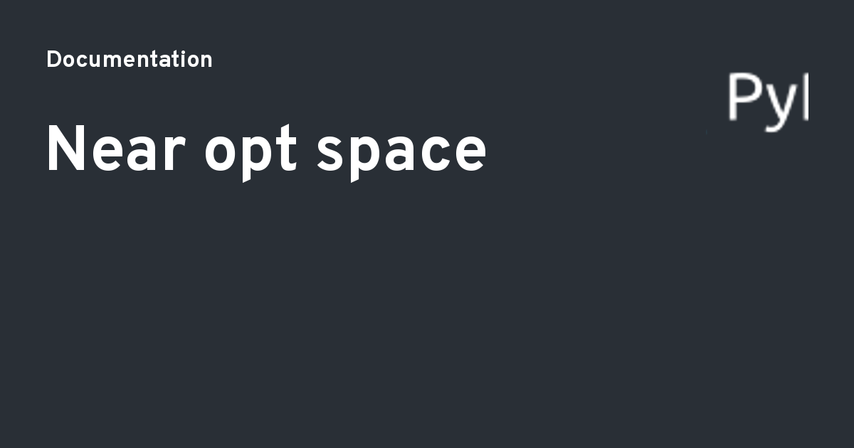 Exploring the Near-Optimal Feasible Space - Documentation